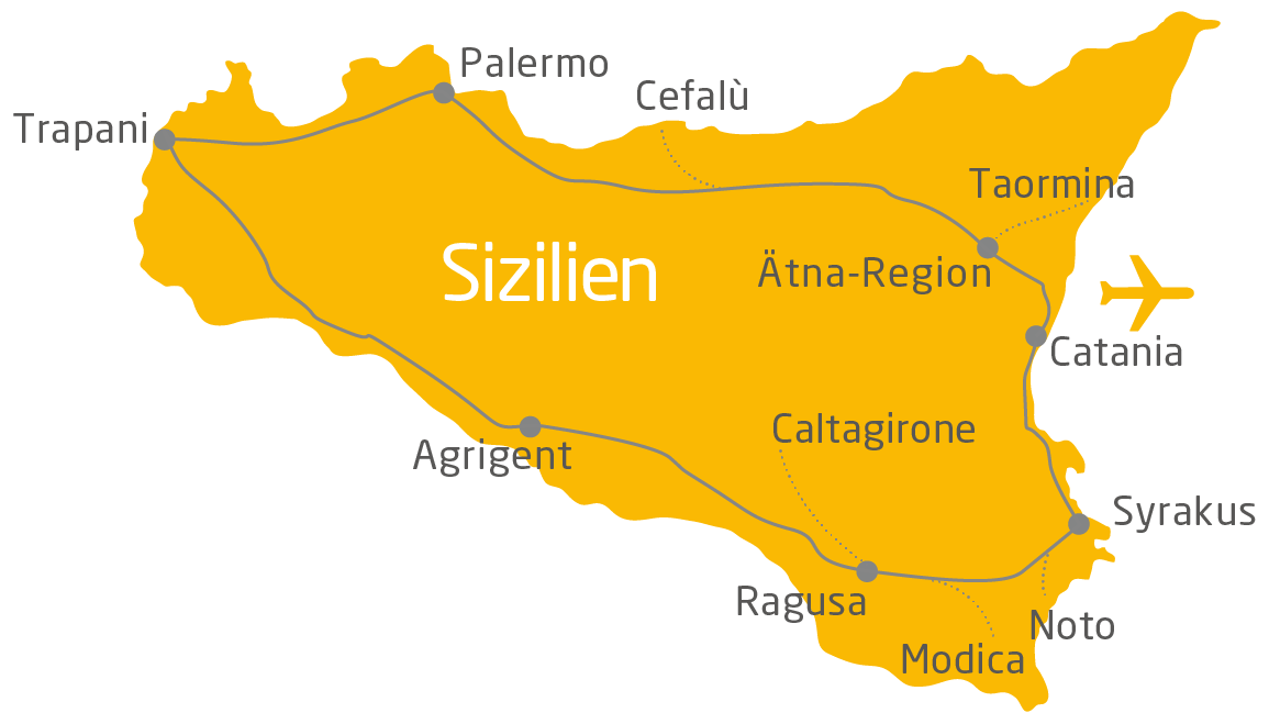 Sizilien-Rundreise: 15 Tage Kultur und Naturlandschaften